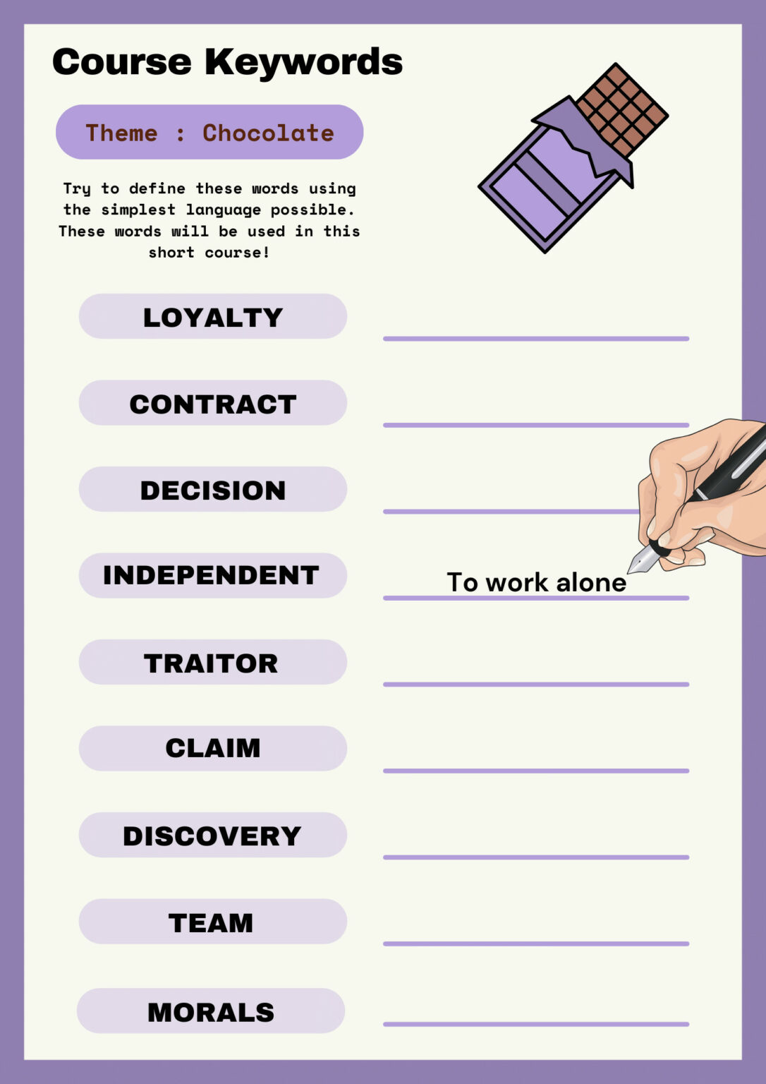 The Chocolate Conundrum - The Network